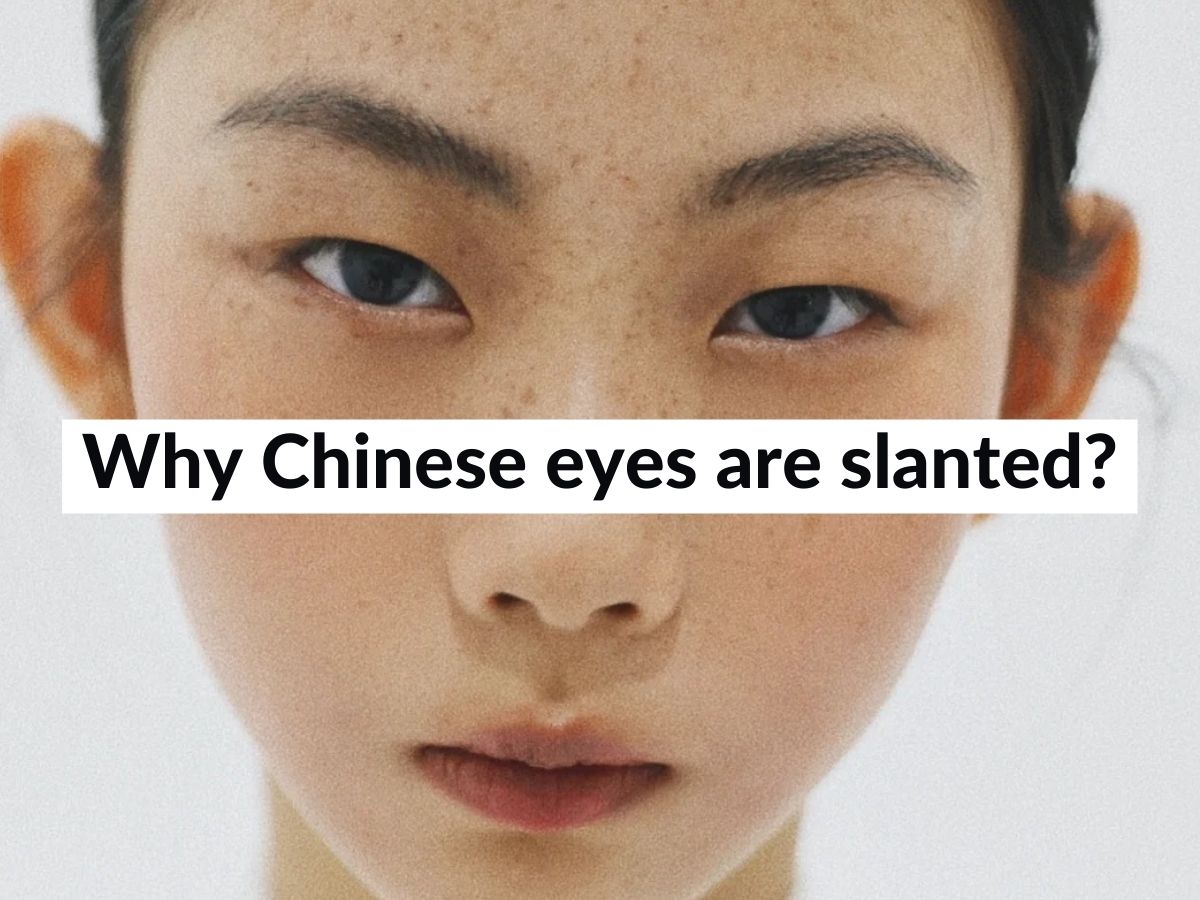 Why Chinese Eyes Are Slanted